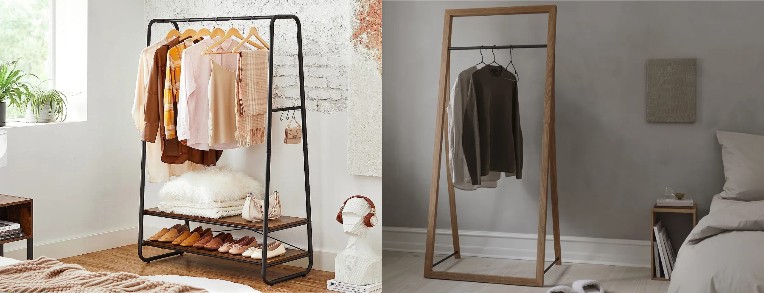 Klesstativ av tre | Organiser med stil! Gratis frakt fra kun 799,-