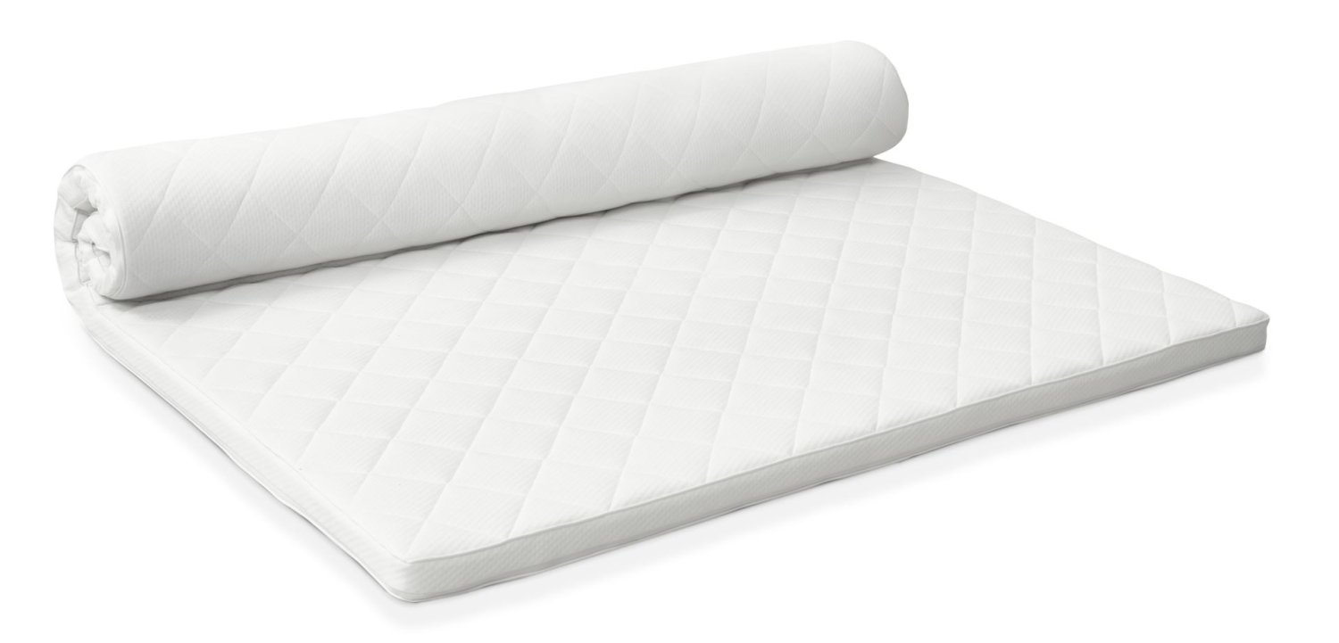 Latex topmadras - hvid jersey (200x160) - Topmadrasser i latex - BOBO - Møbler, boligtilbehør og ...