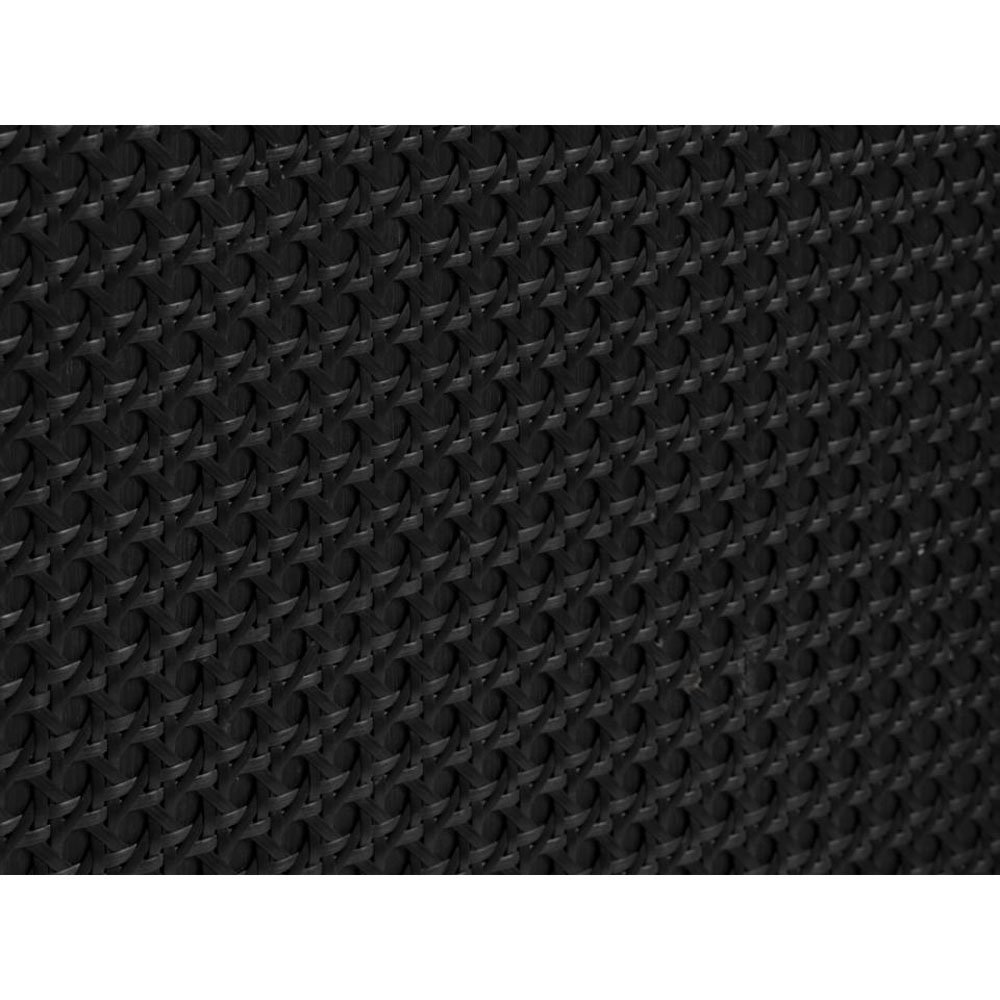 Exquisite skænk, m. 3 låger - sort polyrattan og sort melamin - Skænke ...