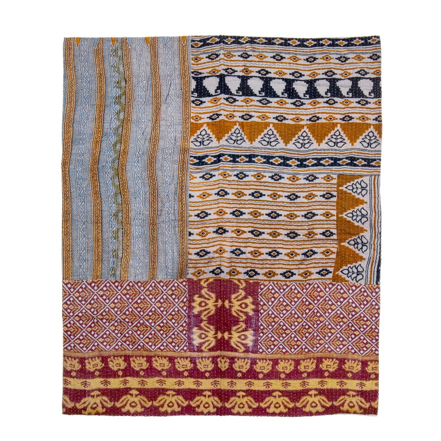 CREATIVE COLLECTION Eon Plaid, Blå, Bomuld W: 130cm, L: 150cm - Plaids ...